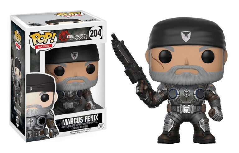 Figura de Marcus Fenix Gears of War Funko Pop 204 | Juguetes de Colección
