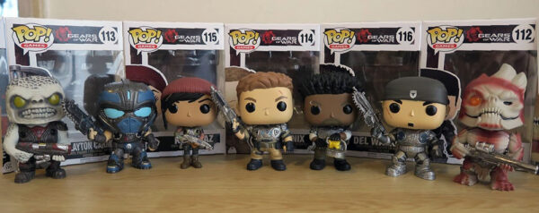 Figuras Gears of War de Funko Pop wave 1 | Juguetes de Colección